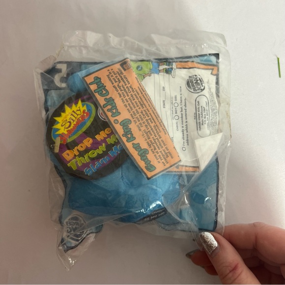 Silly Slammers | Toys | Burger King Kids Club Blue Silly Slammers Toy ...